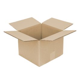 CARDBOARD BOX DOUBLE WALL 9X9X7" 229X229X178MM | Springpack