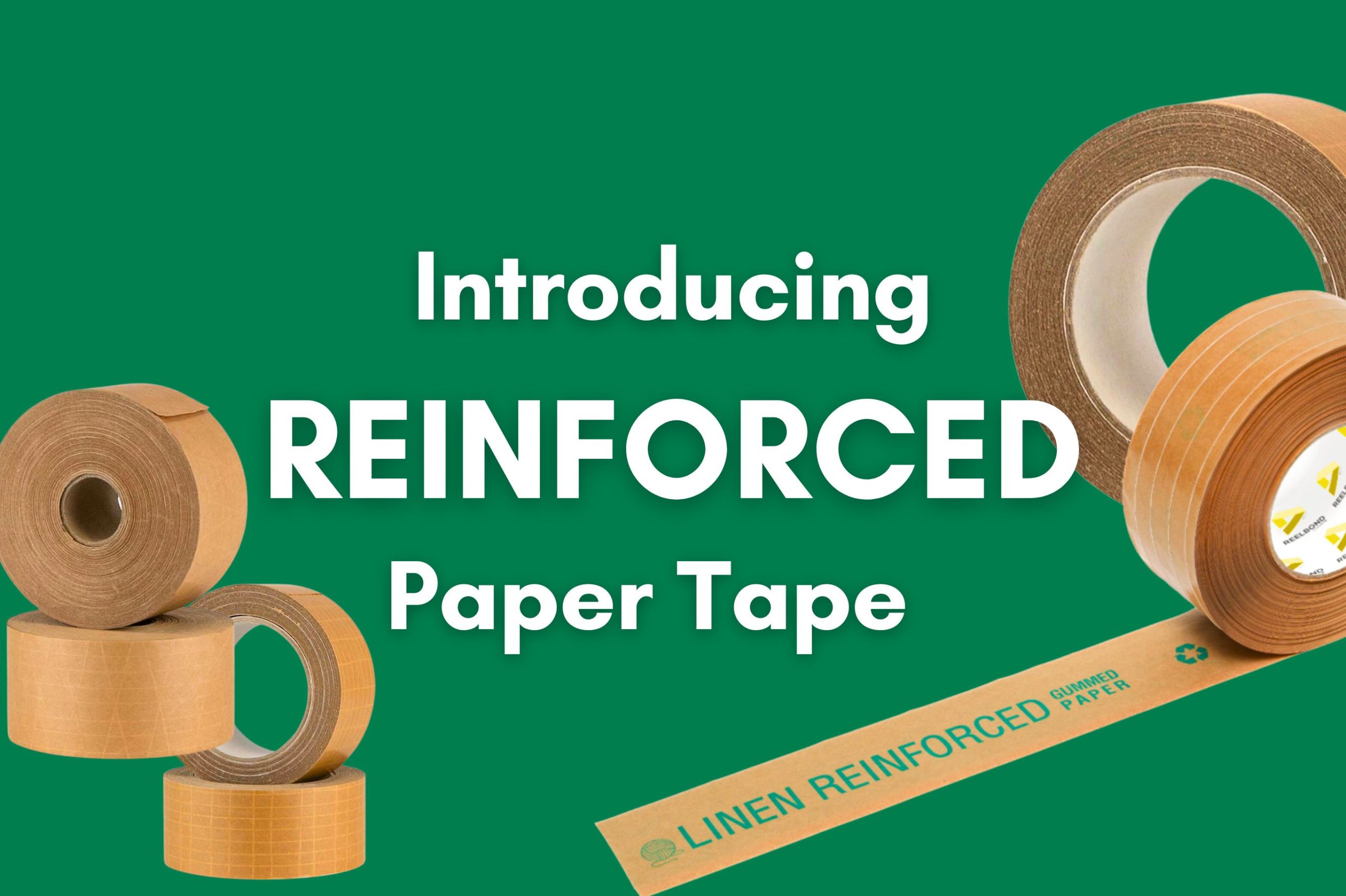 Introducing: Reinforced Paper Tape | Springpack | Springpack